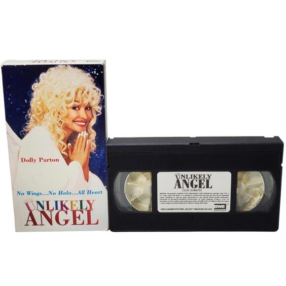Media | Unlikely Angel Vhs Tape Promotional Screener Dolly Parton Roddy ...